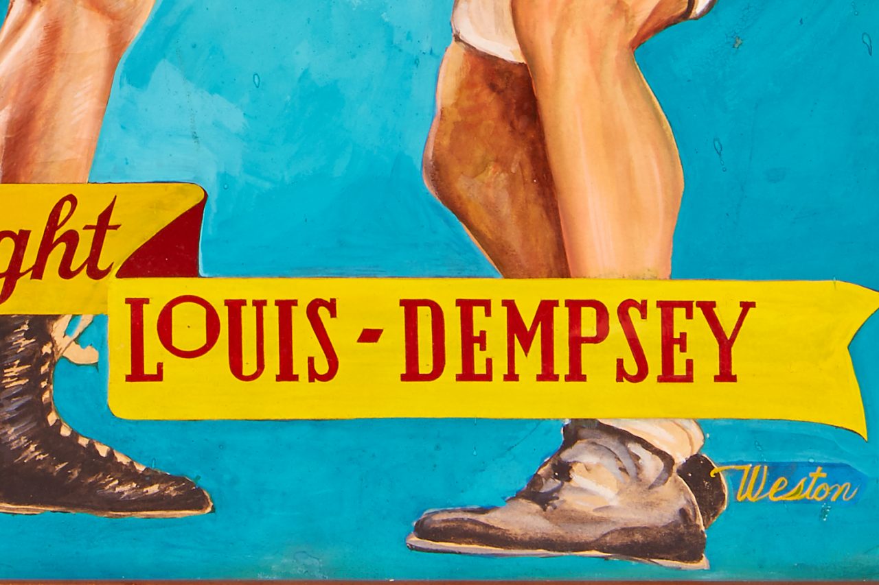 Dream Fight Louis – Dempsey – Ingo Wegerich Fine Art Collection