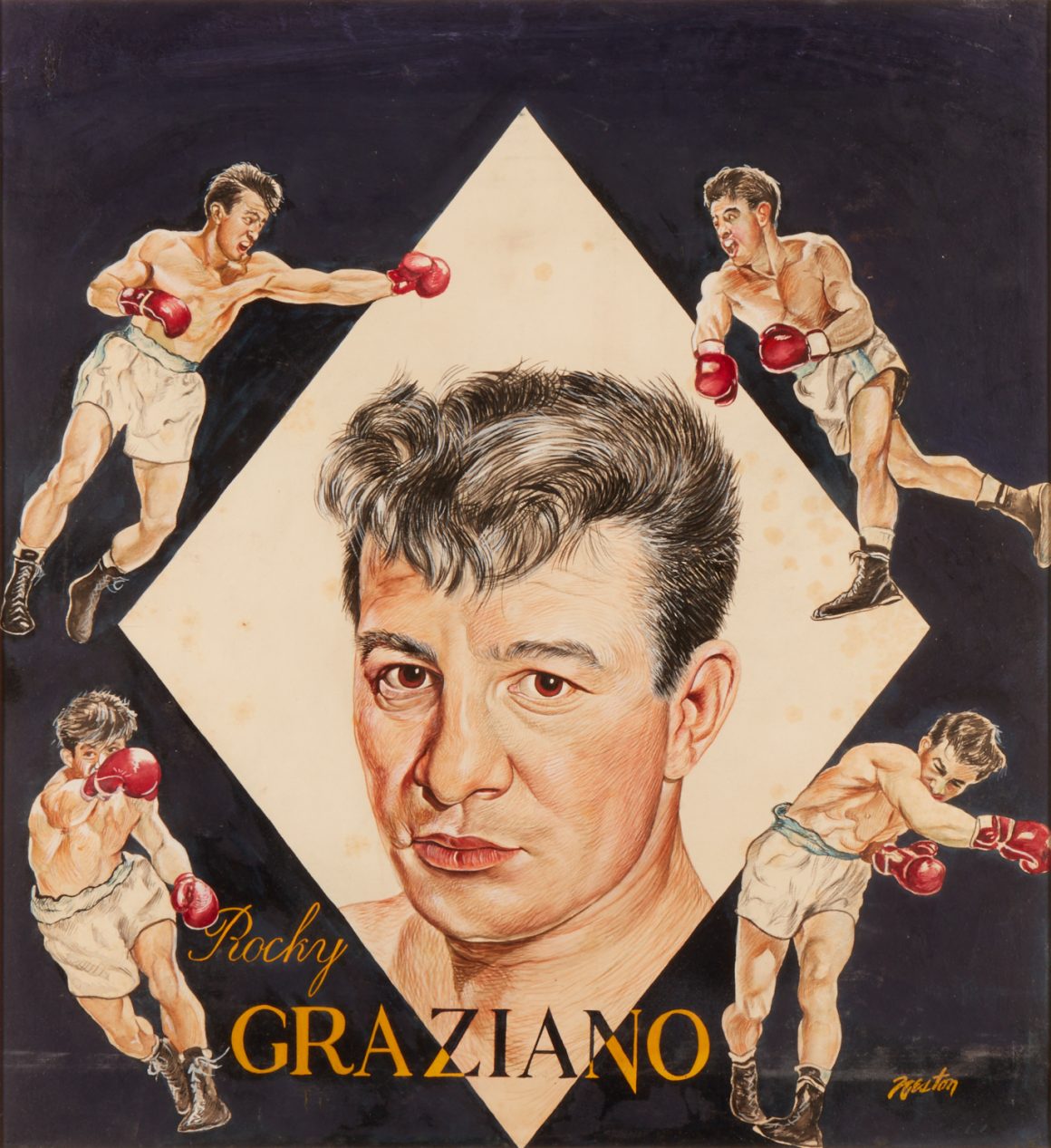 Rocky Graziano – Ingo Wegerich Fine Art Collection